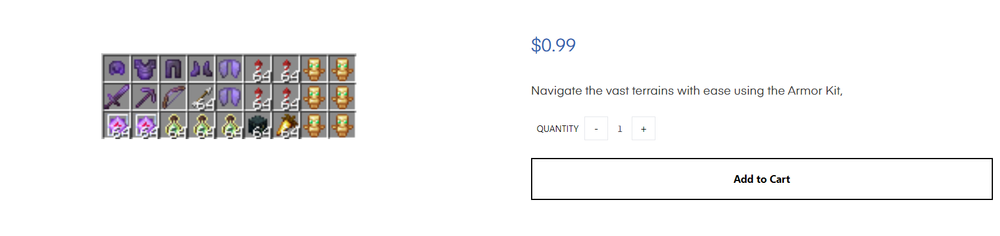 How do you buy kits from the 2b2t shop?